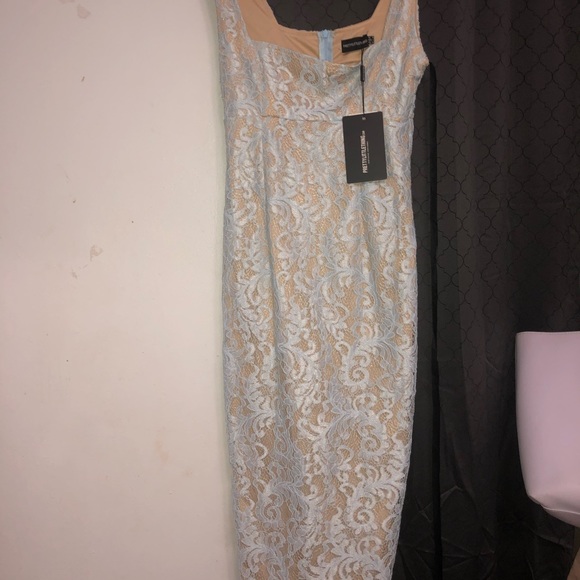 PrettyLittleThing | Dresses | Bodycon Midi Lace Dress | Poshmark